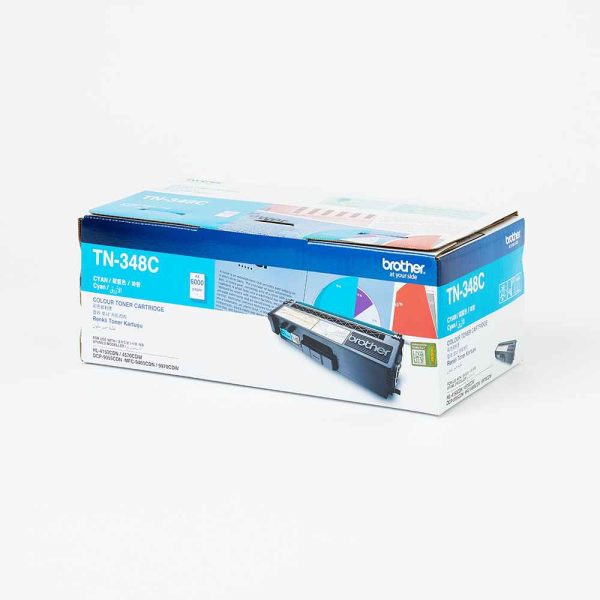 Brother TN-348 Cyan Toner Cartridge | Typewrite