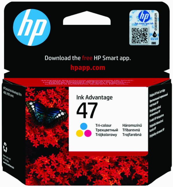 HP 47 Colour Original Ink Cartridge | Typewrite